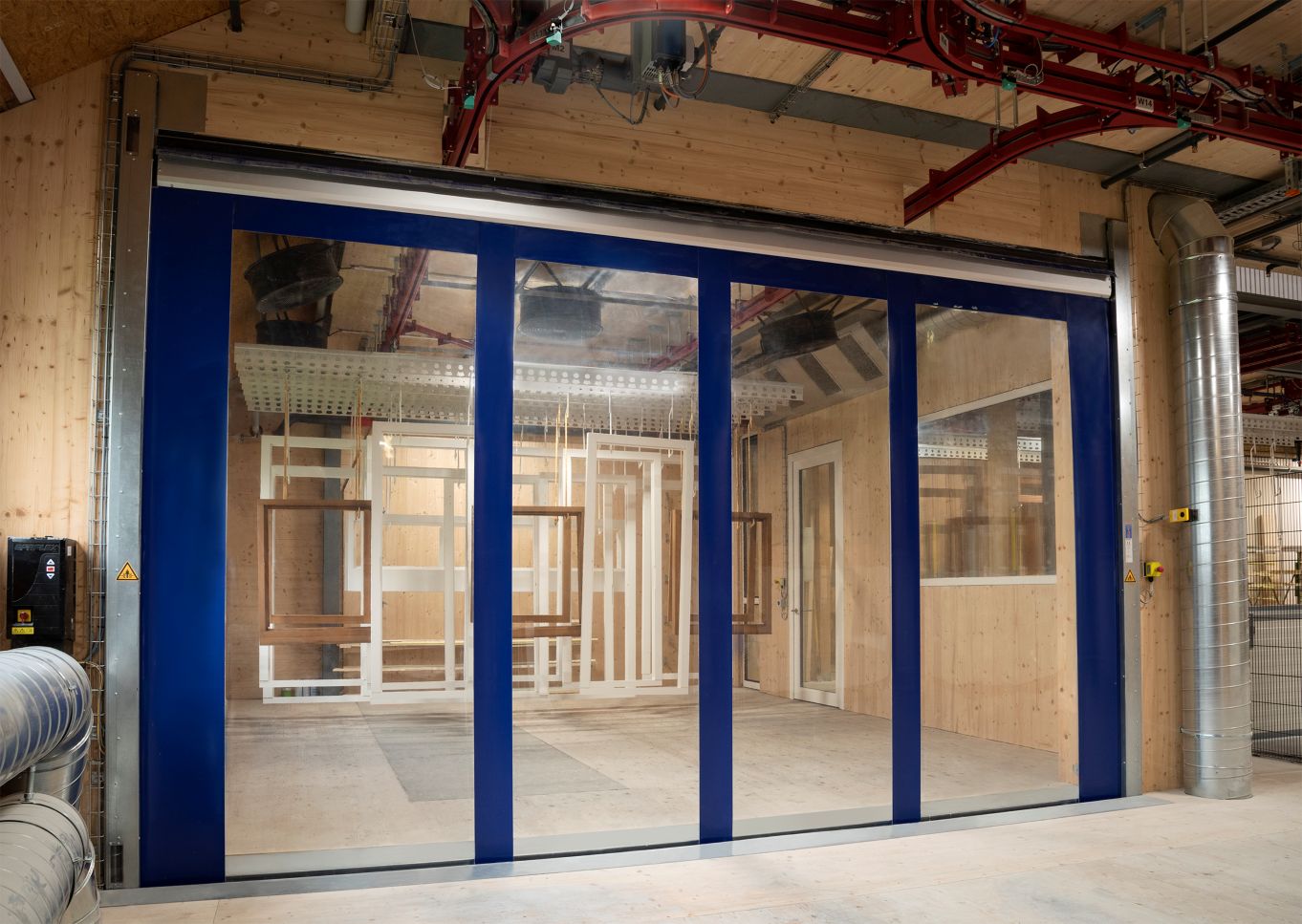 Puerta de accionamiento rápido enrollable EFA-SRT® MS USD - EFAFLEX MX