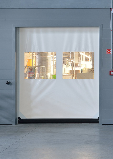 Puerta de accionamiento rápido enrollable EFA-SRT® Soft Touch - EFAFLEX MX